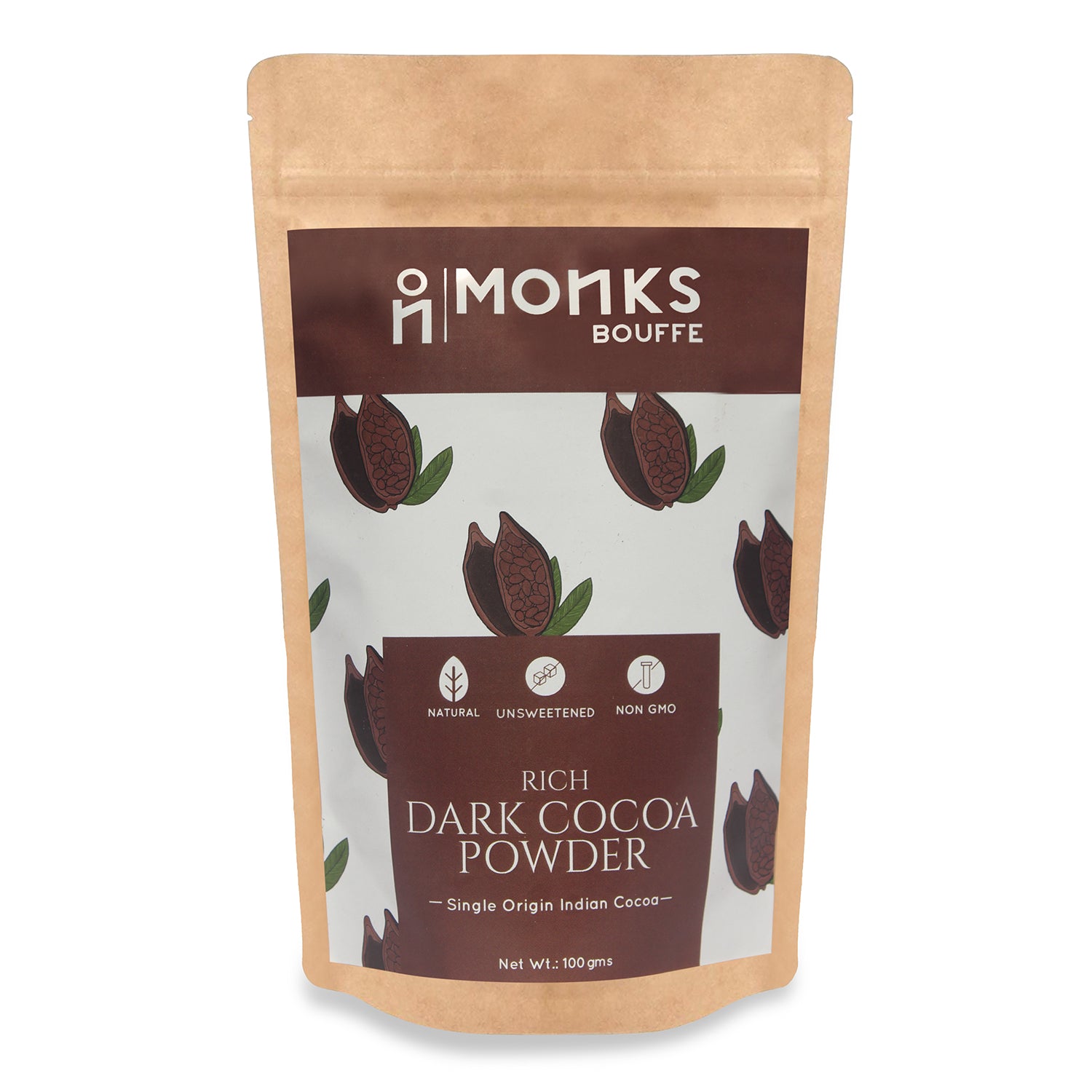 Dark Cocoa Powder | Dutch Processed for Baking & Cakes – Monks Bouffe