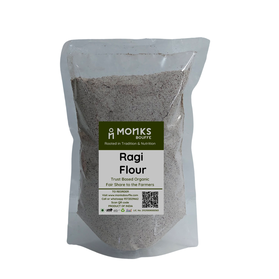 Ragi (Nachni) Flour/Atta | Finger Millet – Monks Bouffe